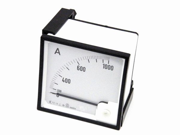 Strumenti di Misura - Strumenti Analogici AC - Amperometri Da Pannello ...